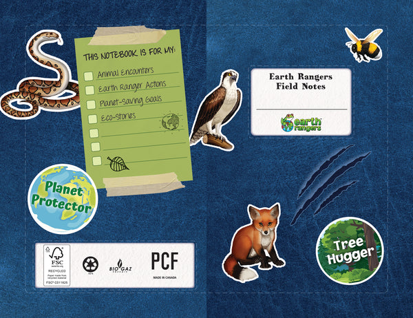 Earth Rangers Field Notebook – The Earth Rangers Shop