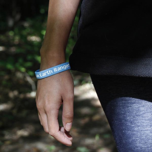 Silicone I am an Earth Ranger Bracelet – The Earth Rangers Shop